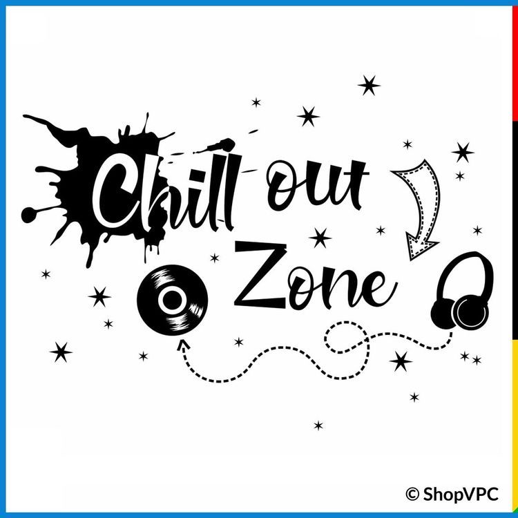 XXL Wandtattoo Chill Out Zone Jugendzimmer - Wandsticker | Kaufen auf ...