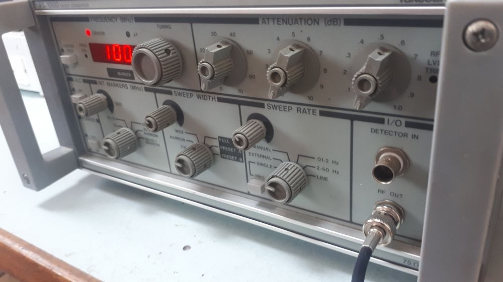 Texscan PS-1000 Sweep HF Signal Generator Hochfrequenz (Gebraucht) in ...