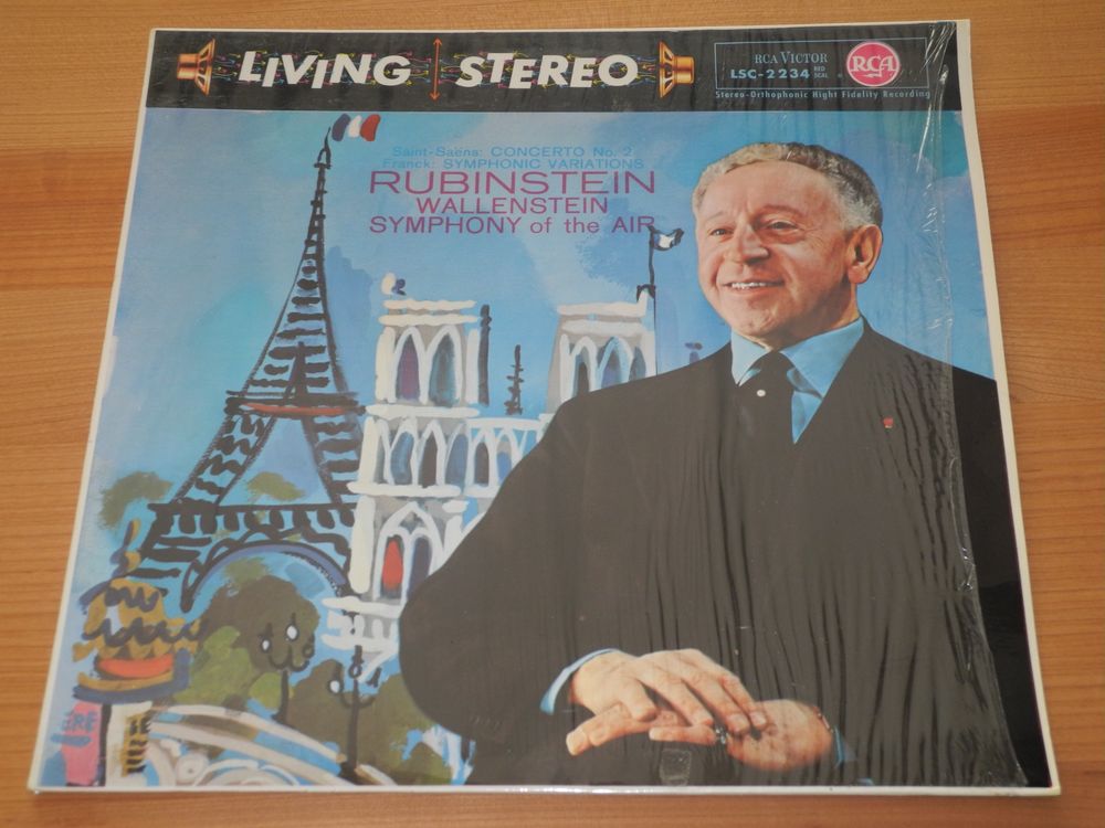 SAINT-SAENS / FRANCK: KLAVIERKONZERTE – RUBINSTEIN -LSC 2234 | Kaufen auf Ricardo