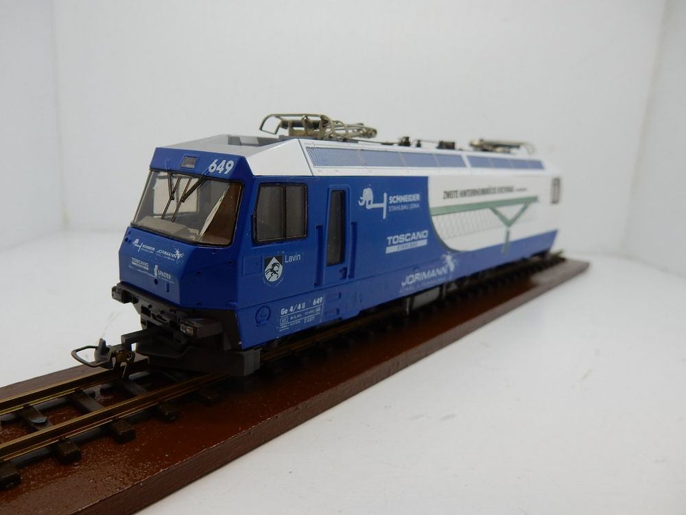 Hom- Bemo - RhB "Rhätische Bahn"- Loc Ge 4/4 III 649" Lavin" (Gebraucht) in Locarno für CHF 429. ...