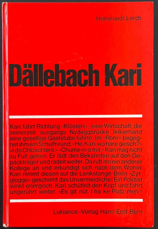 Hansruedi Lerch - Dällebach Kari | Kaufen auf Ricardo