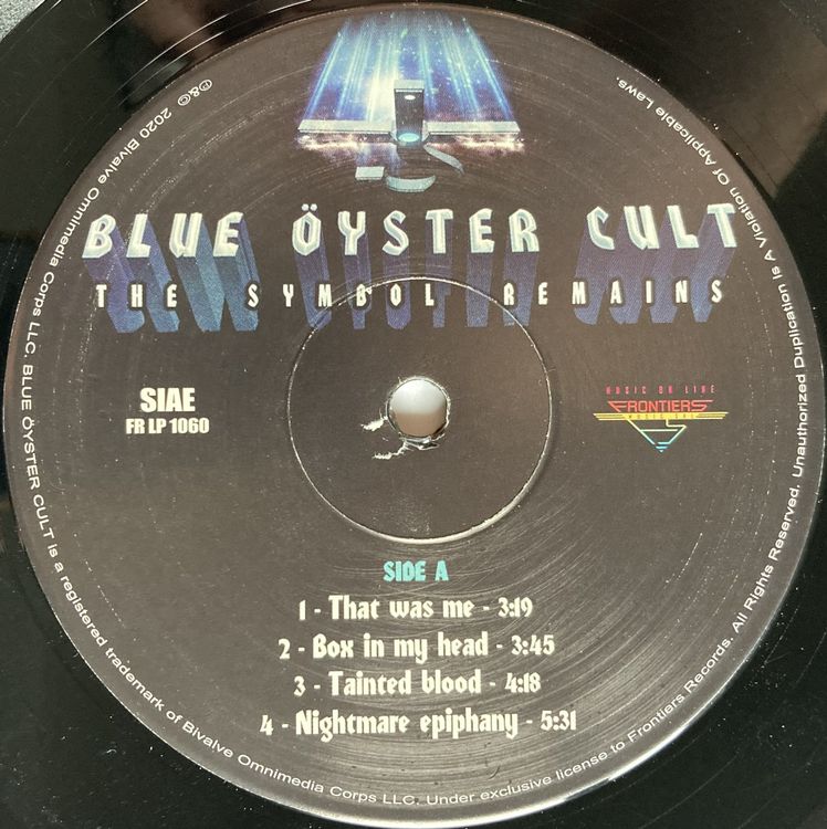 BLUE OYSTER CULT - THE SYMBOL REMAINS (Gebraucht) in Bottens für CHF 29 ...