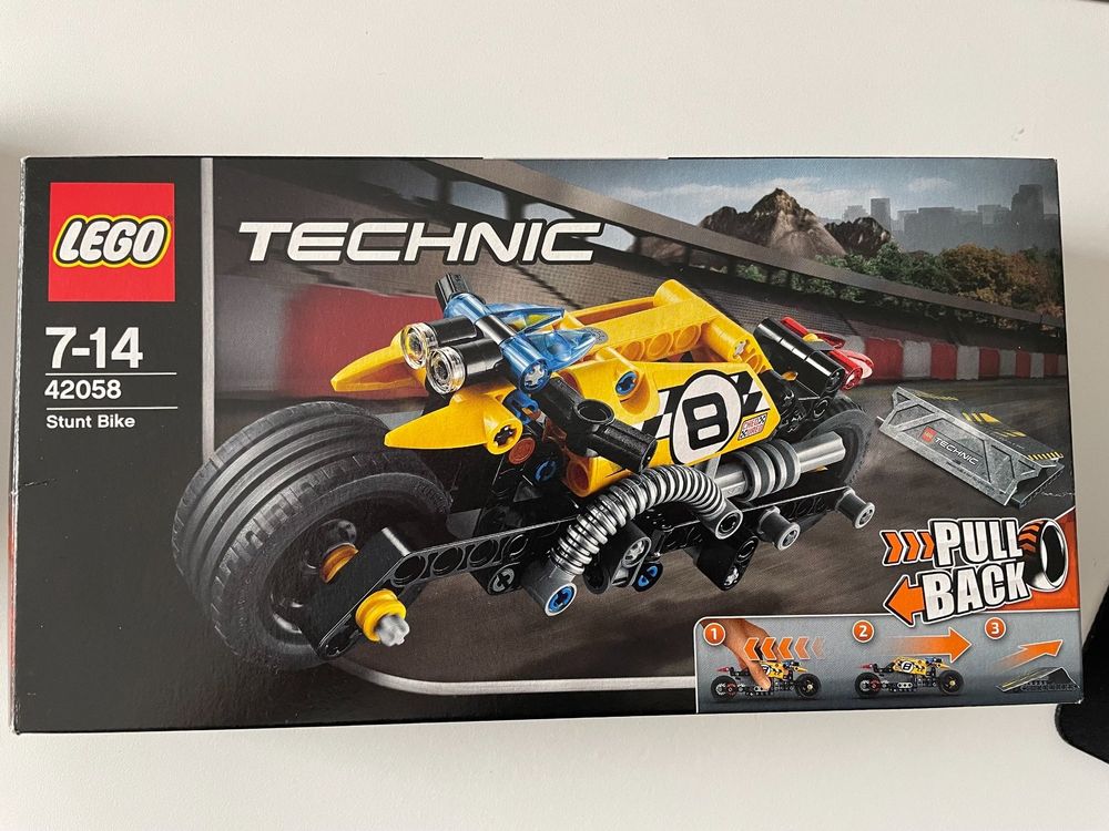 Lego Technic 42058 Stunt Bike (Rampe fehlt) (Gebraucht) in Thun für CHF ...