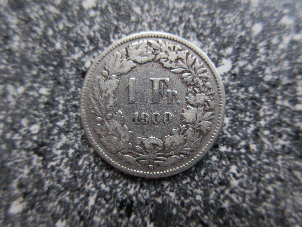 1.-.... in Silber!! 1900 | Kaufen auf Ricardo