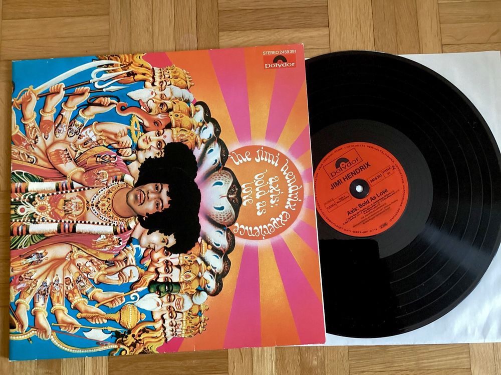 Jimi Hendrix LP • Axis Bold As Love • Gatefold Cover DE | Kaufen auf ...