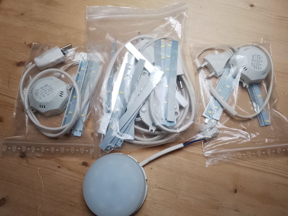 Liquidation; Beleuchtungskörper, 5 Stück LED | Kaufen auf Ricardo