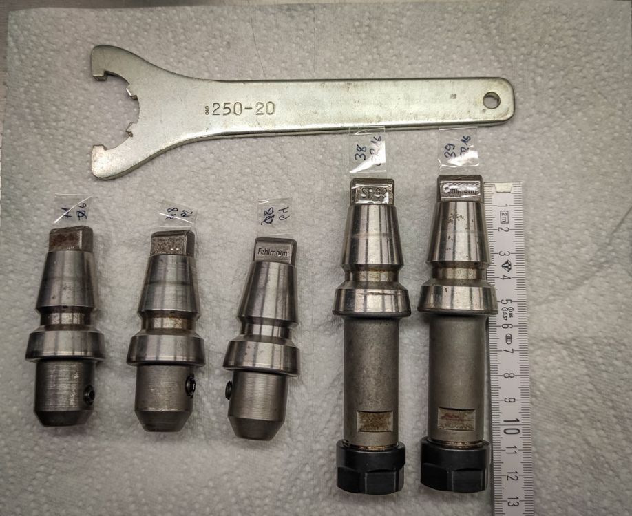 Fehlmann SF32 Werkzeugaufnahme - 6 Art. - Abschlussauktion (Gebraucht ...