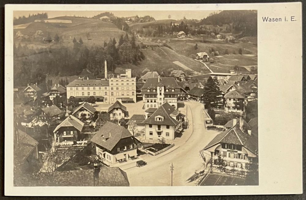 Echt-Foto AK: WASEN i. E. , BE 1935 (Gebraucht) in Bern für CHF 5 – mit ...