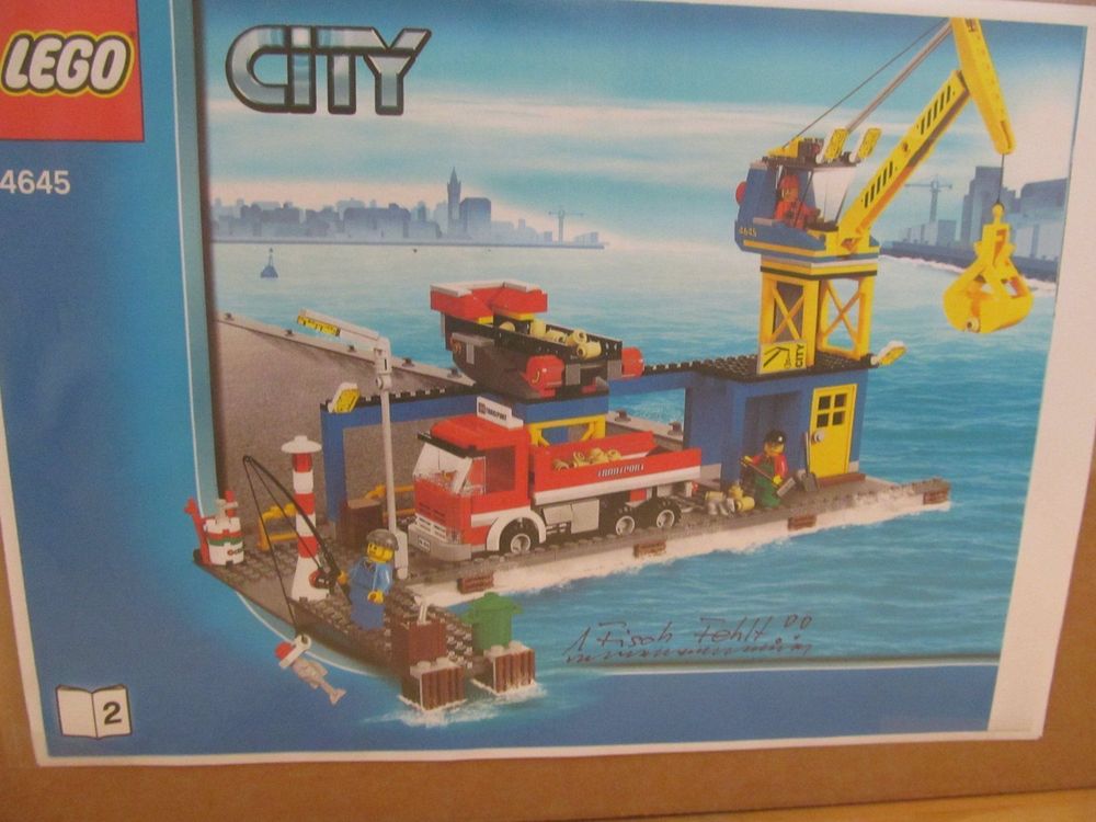 LEGO CITY 4656 HAFEN STATION MIT GROSSEM FRACHTSCHIFF | Kaufen auf Ricardo