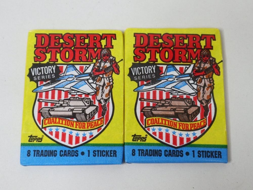 1991 Desert Storm Trading Cards Victory Irak Krieg US Army | Kaufen auf ...