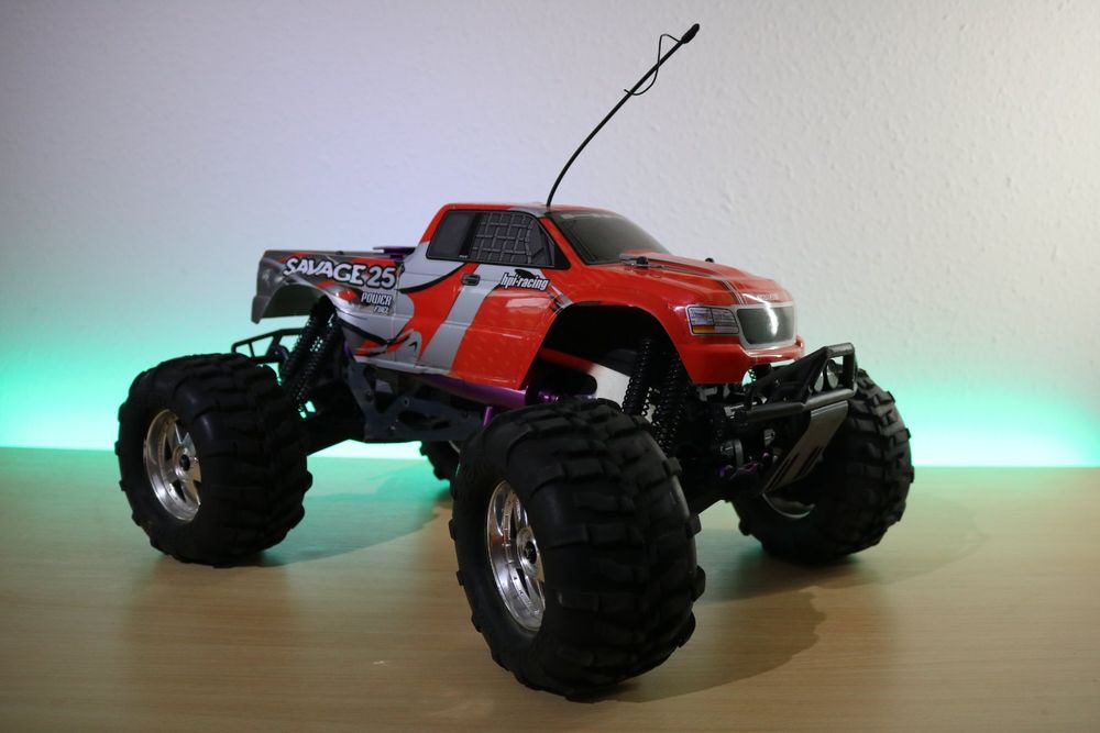 HPI Savage 25 1:8 Monster Truck Auto ferngesteuert Benziner (Gebraucht) in Rickenbach b. Wil für ...