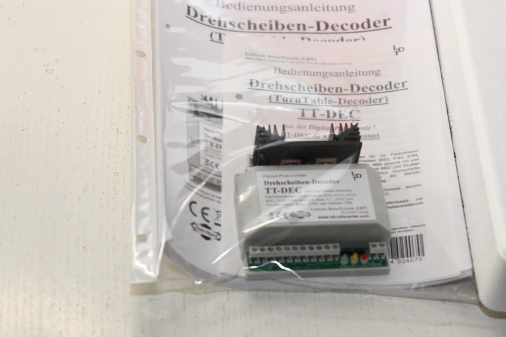 Fleischmann Drehscheibe inkl Drehscheiben Decoder Spur N (Neu (gemäss Beschreibung)) in Laupen ...