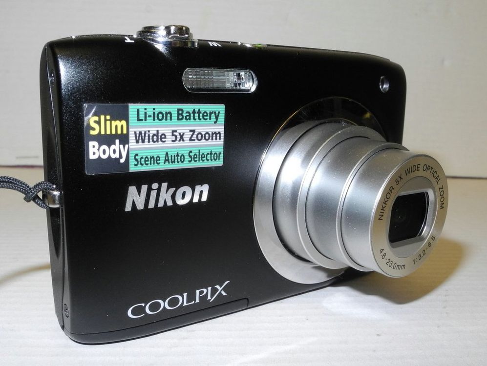 Nikon Coolpix S2600 schwarz 14.5 Megapixel | Kaufen auf Ricardo
