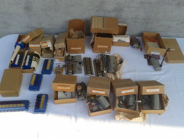 Konvolut Signale, Märklin 800 Spur H0 Antike (Neu (gemäss Beschreibung ...