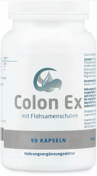 Colon Ex, 90 Kapseln mit Flohsamenschal | Kaufen auf Ricardo
