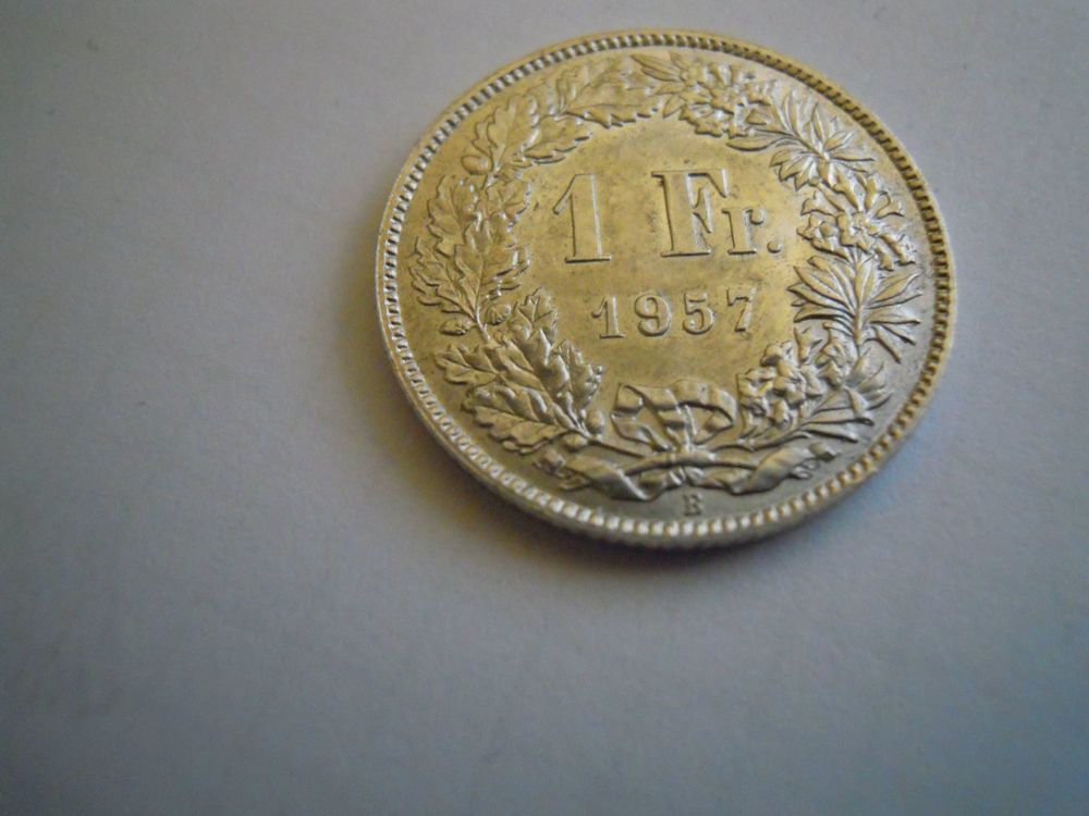 1 Fr. 1957 unz | Kaufen auf Ricardo