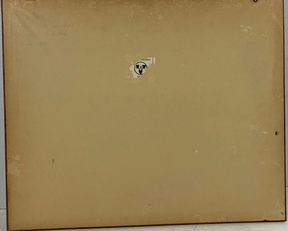 Antike Aquarelle Kloster Szene mit Mönche &Beschriftet (Gebraucht) in Root für CHF 15 – mit ...