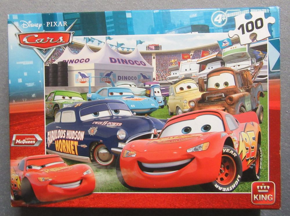 Puzzle 100 Teile - Cars Lightning McQueen - Disney (Gebraucht) in ...