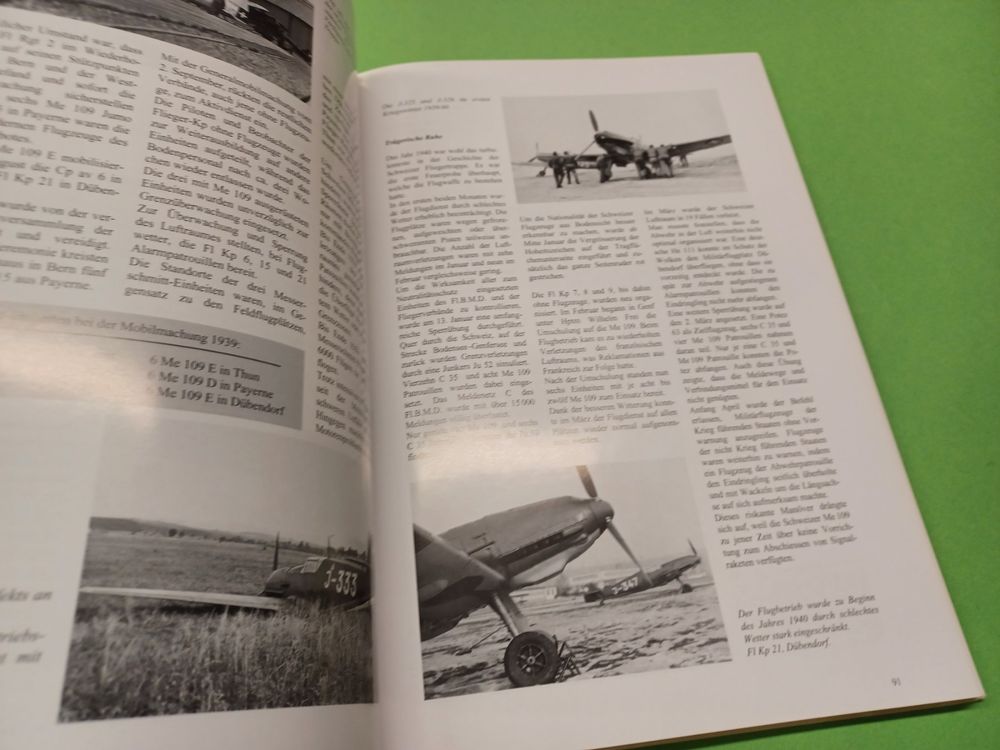 Messerschmitt Me 109 Schweizer Flugwaffe - Militär | Kaufen auf Ricardo