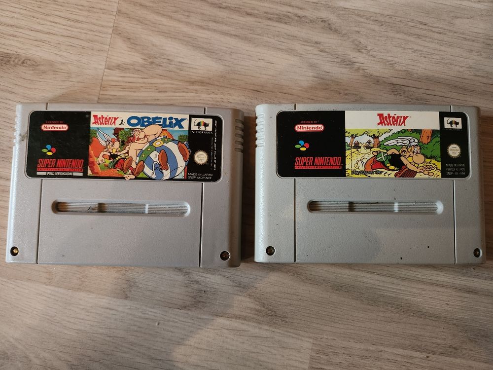 2 Asterix SNES Spiele: Asterix & Obelix und Asterix | Kaufen auf Ricardo