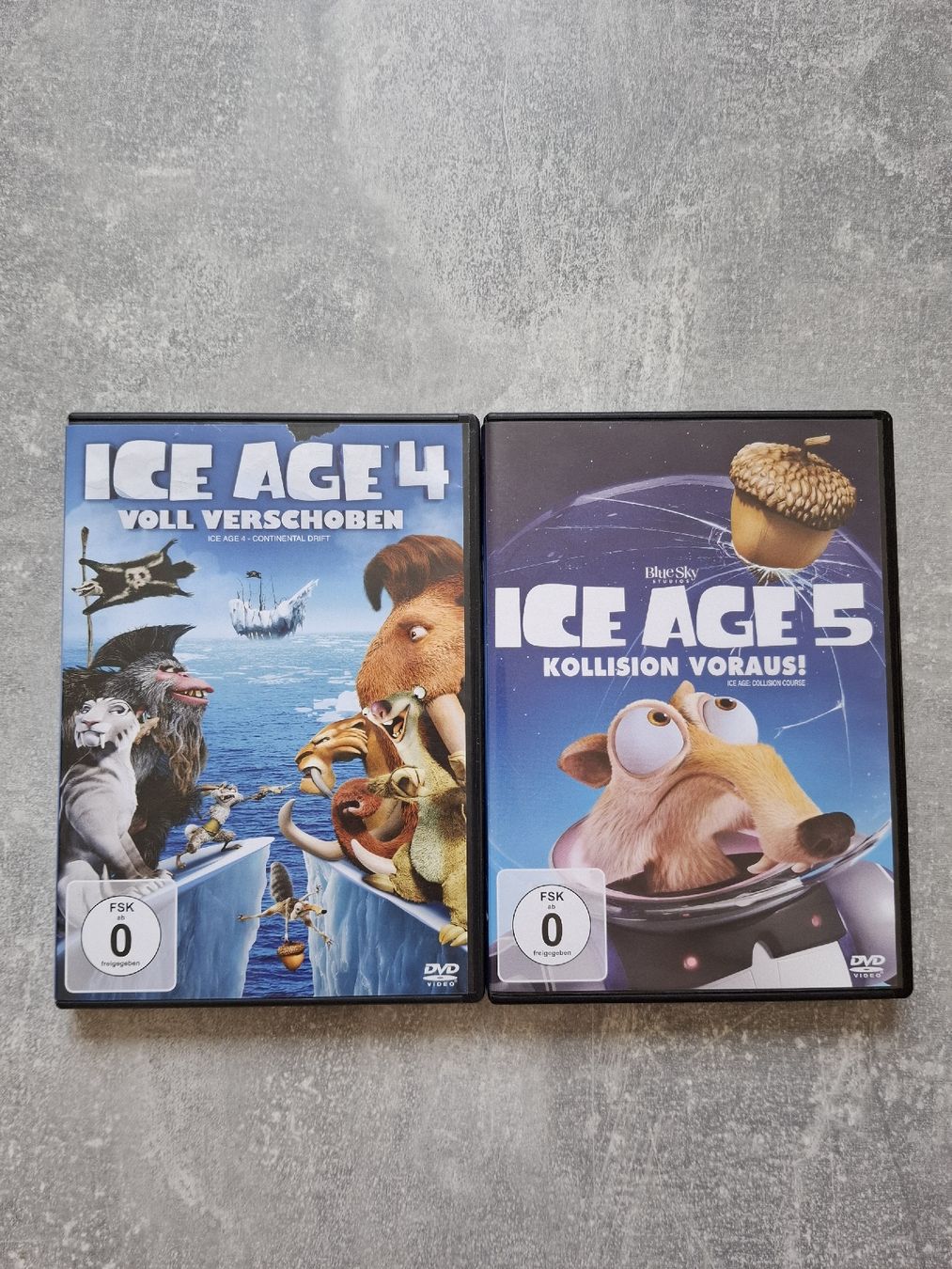 Ice Age DVD Set, Teil 4 und 5, wie neu! Filmspass garantiert (Gebraucht ...