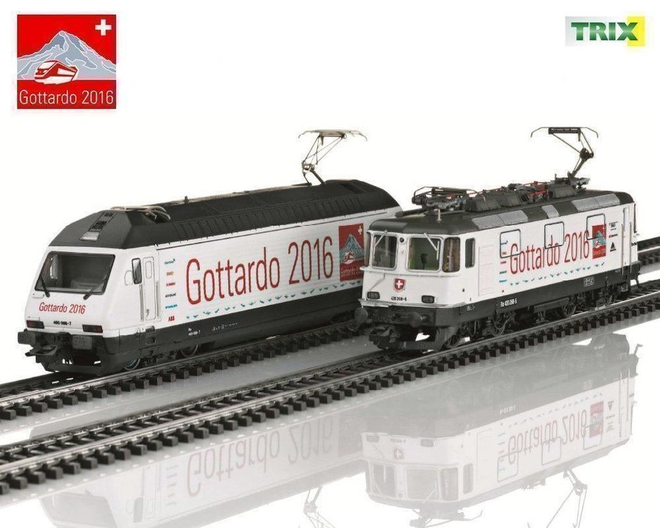 TRIX: SBB Set Gottardo 2016, Nr. 22391 (Neu und originalverpackt) in ...