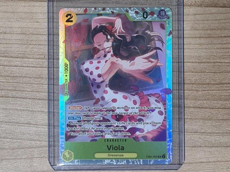 One Piece TCG: Viola - SR - EB01 (EN) (Neu (gemäss Beschreibung)) in ...