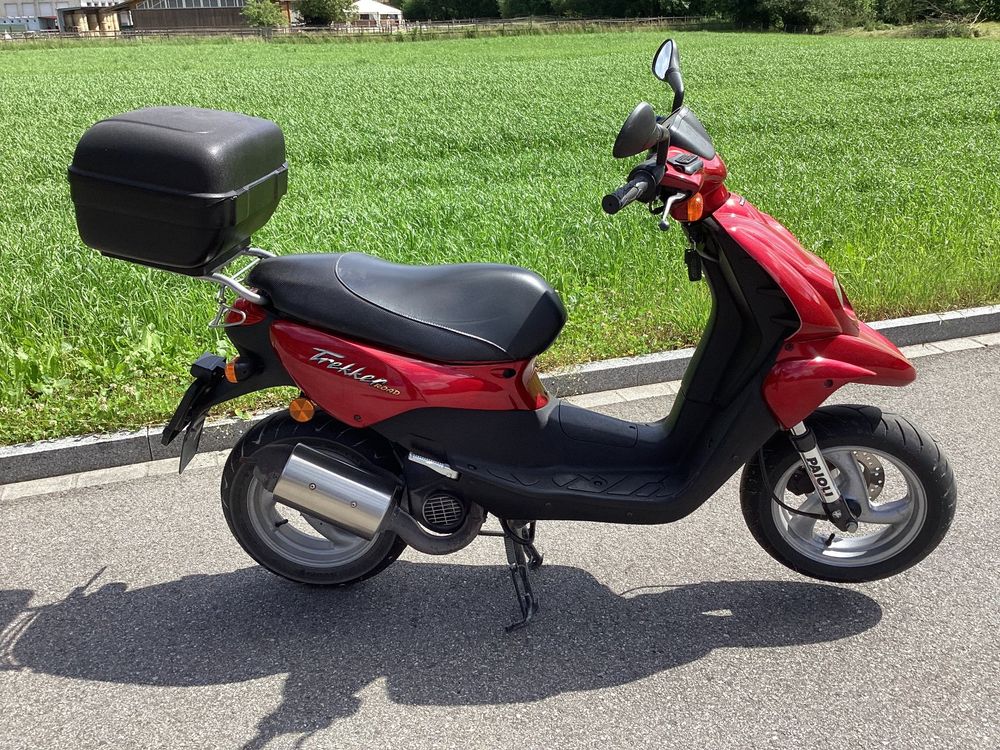 Peugeot Trekker 50ccm, Topcase, Rot - Der ideale Roller! (Gebraucht) in ...