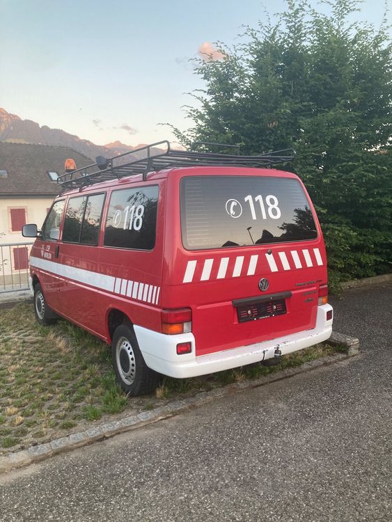 VW T4 syncro Bus Pompiers | Kaufen auf Ricardo