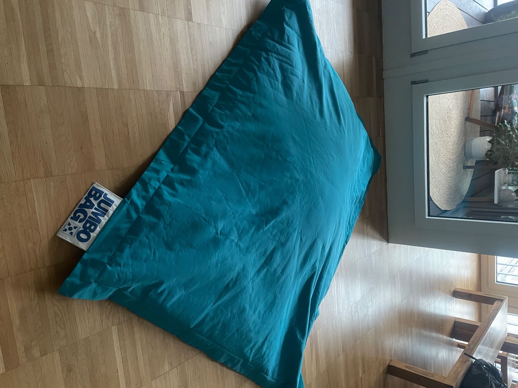 Jumbo Bag - bean bag chair, blue (170 cm x 135 cm) (Gebraucht) in ...