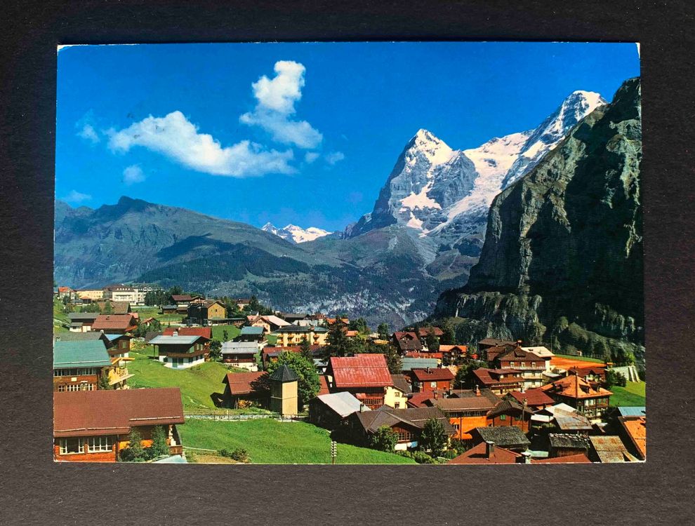 AK Mürren Eiger und Mönch (Gebraucht) in Goldau für CHF 3 – mit Lieferung auf Ricardo kaufen