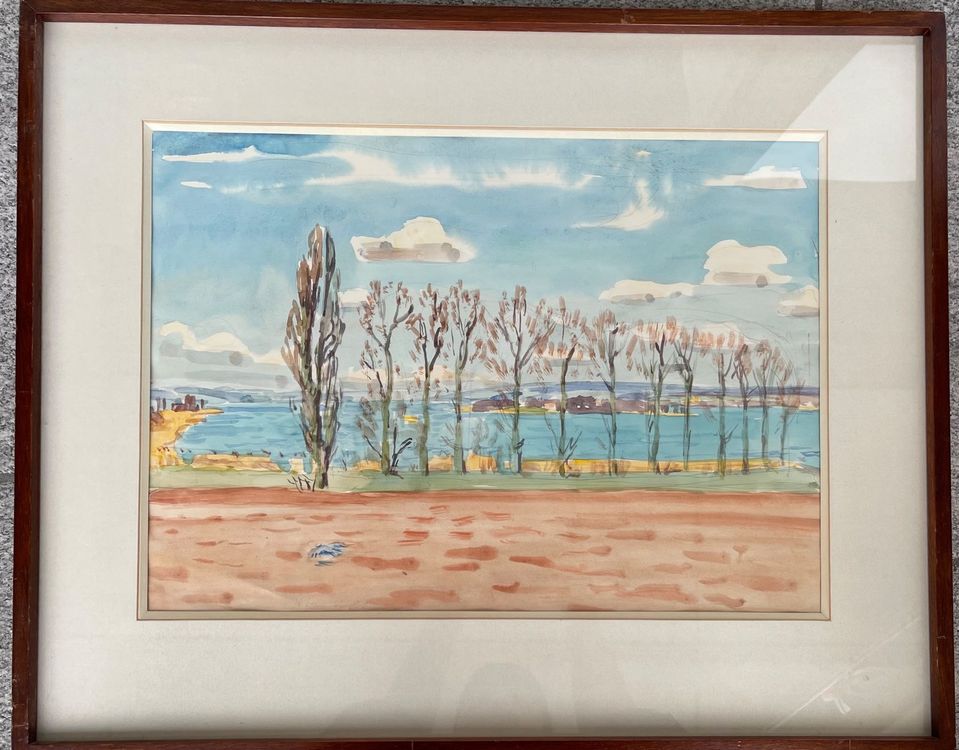 Karl LANDOLT (1925-2009) Aquarell (Gebraucht) in Root für CHF 160 – mit Lieferung auf Ricardo kaufen