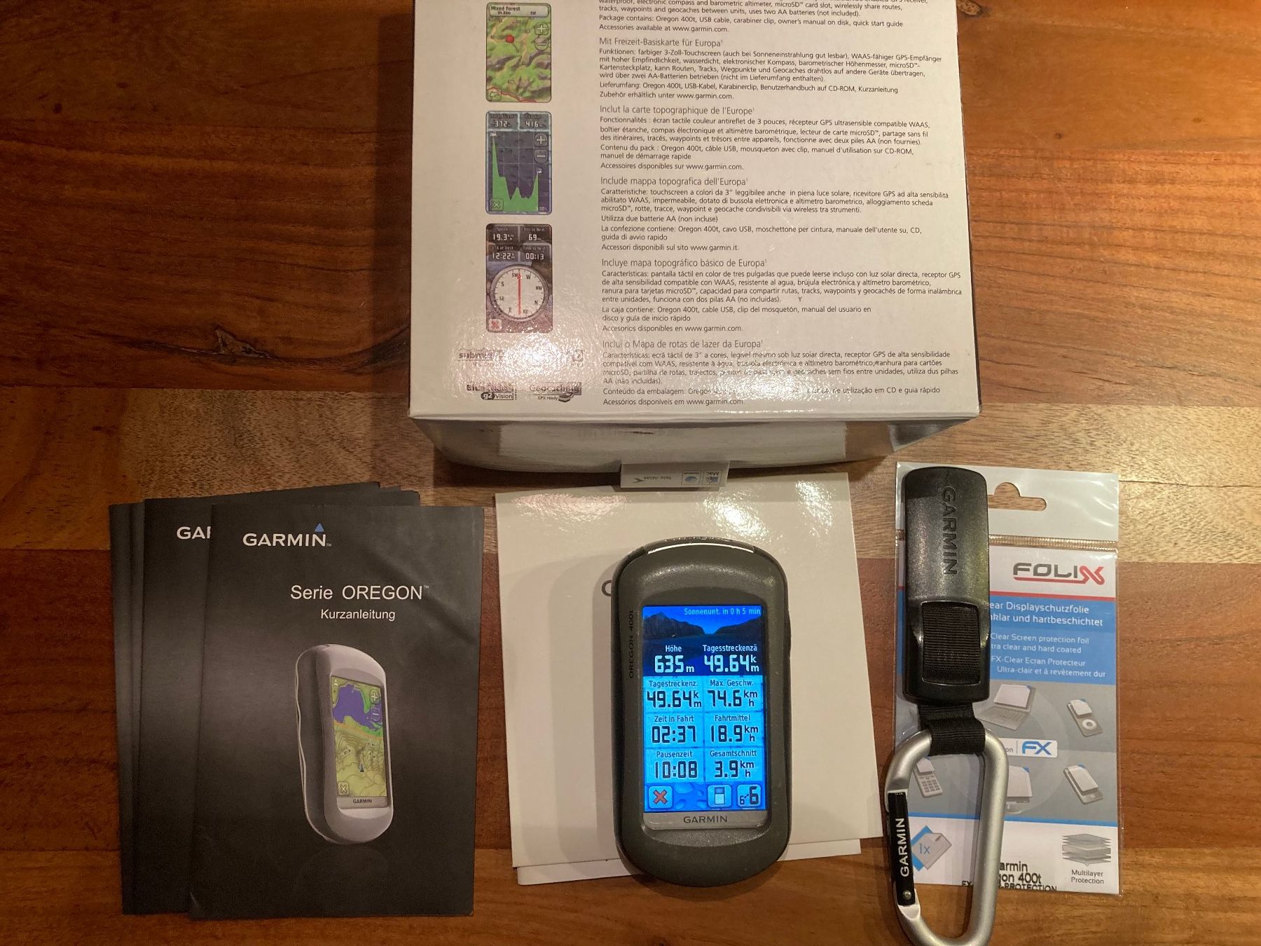 Garmin Oregon 400t GPS-Outdoor-Navigationsgerät, Zustand gut (Gebraucht ...