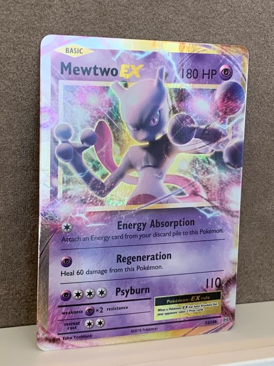 Mewtwo EX ENG Evolutions Pokemon 52/108 (Gebraucht) in Fislisbach für ...
