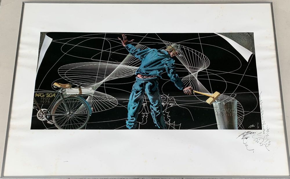 Hans Erni Lithographie Handsigniert | Kaufen auf Ricardo