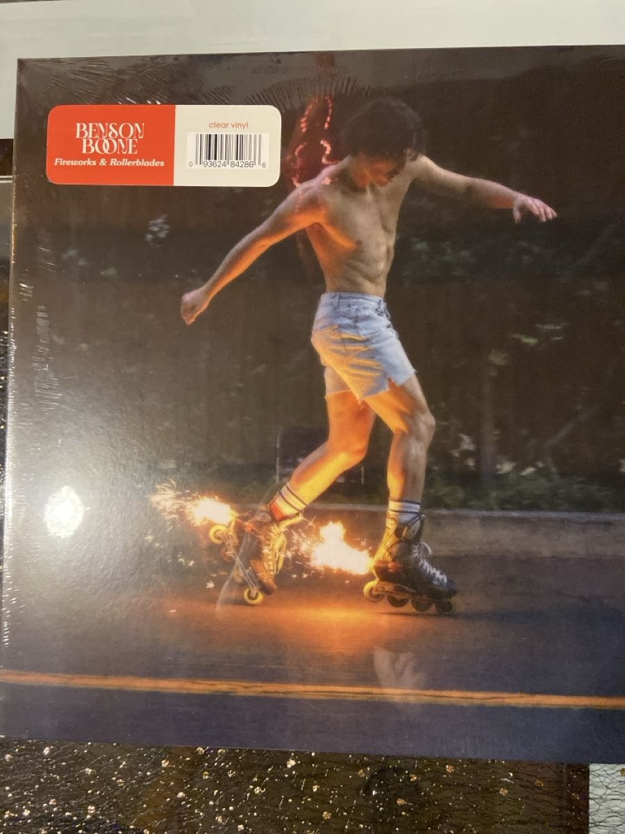 Benson Boone - Fireworks & Rollerblades LP - Clear Vinyl (Neu und ...