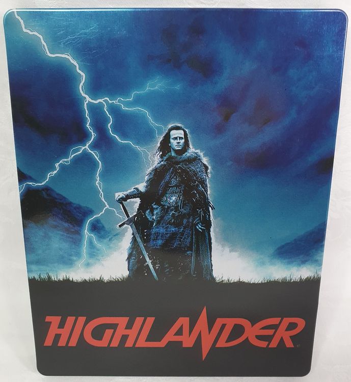Highlander (1986) Steelbook/4K UHD+Blu-ray/Lambert/Connery | Kaufen auf ...