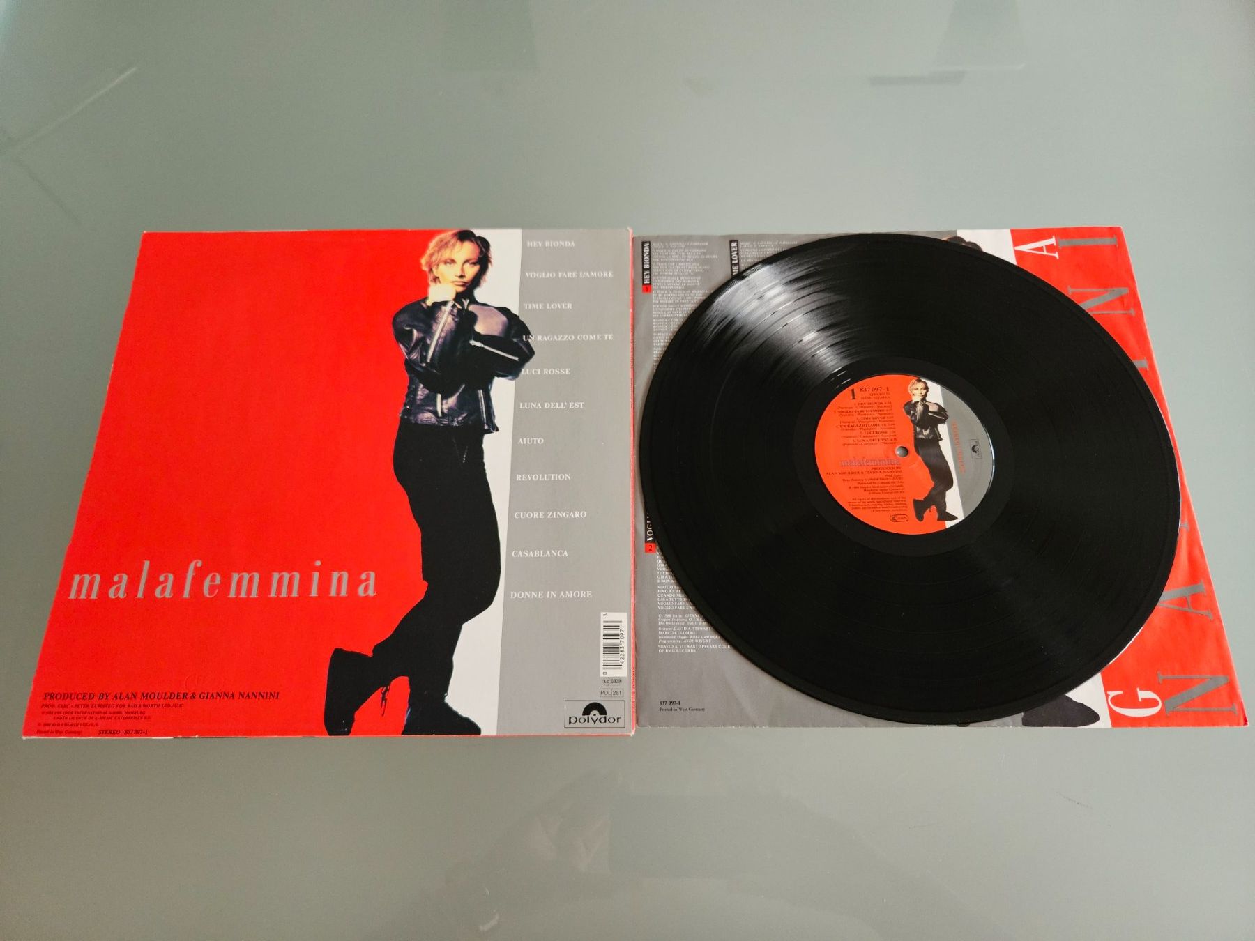 Gianna Nannini Malafemmina LP Vinyl 80's Classic (Gebraucht) in ...