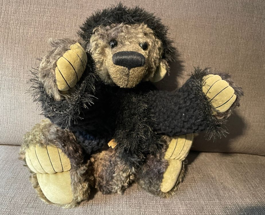 Stofftier Bär Humphry, Unikat, Sammlerstück (Neu (gemäss Beschreibung ...
