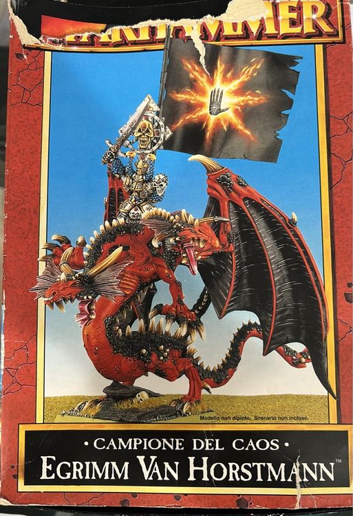 Warhammer Chaos Champion Egrimm Van Horstmann original rare (Gebraucht ...