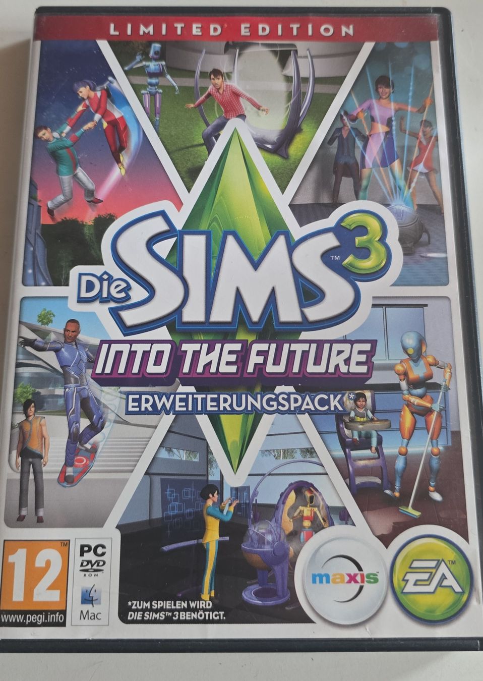 Die Sims 3: Into the Future - PC Spiel, Top Zustand! (Gebraucht) in ...