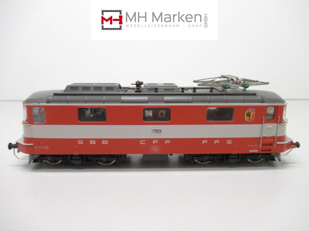 Hag Nr. 211 E-Lok Re 4/4 II Swiss Express DC Analog H0 | Acheter sur Ricardo