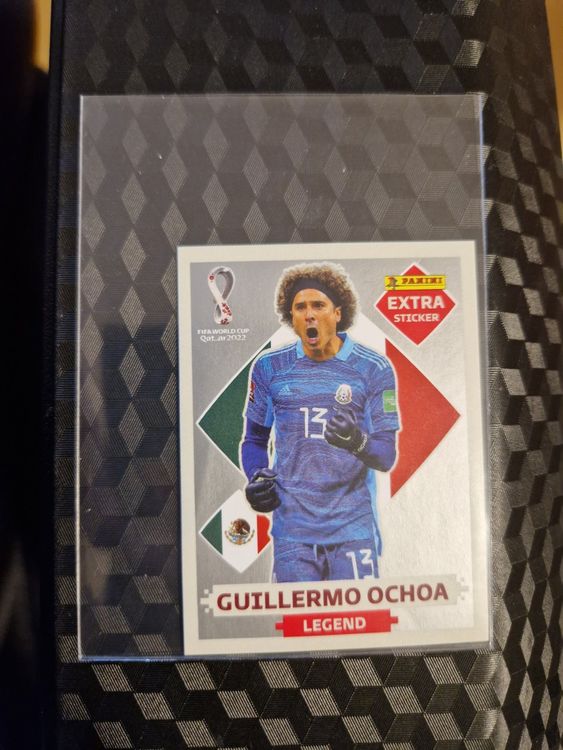 Panini Extra Sticker Guillermo Ochoa SILBER (Neu (gemäss Beschreibung ...