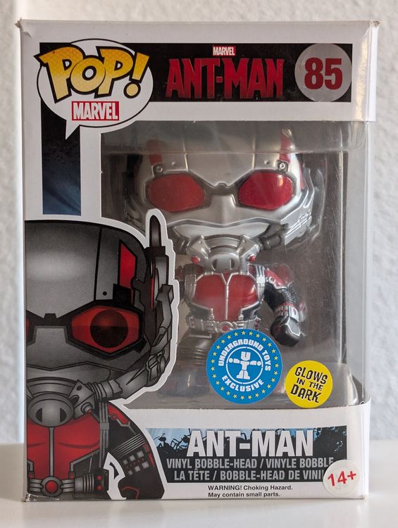 Funko Pop! - Marvel - Ant-Man (Glow Edition / UTE) - 85 (Neu (gemäss ...
