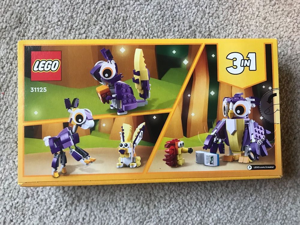 Lego 31125 Creator 3in1 Eule und Igel Neu | Kaufen auf Ricardo