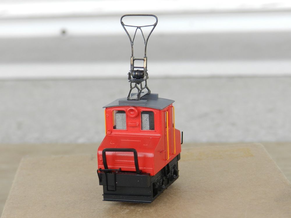 Hallinger H0e E-Lok (Werksbahn) Messing (Neu (gemäss Beschreibung)) in ...
