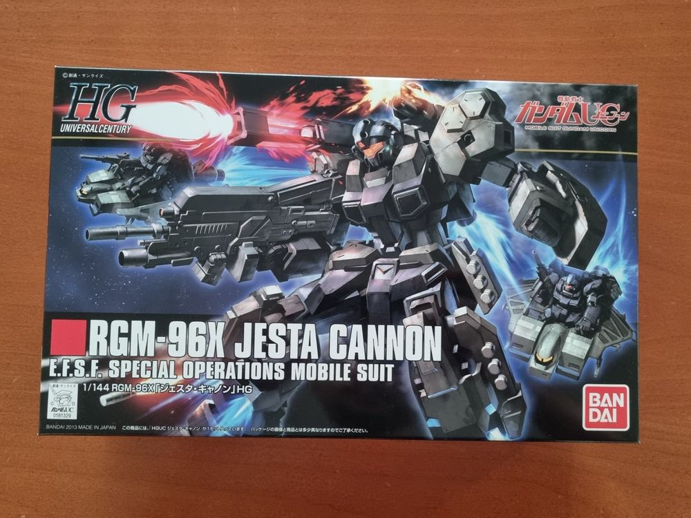 Gunpla - HGUC RGM-96X JESTA CANNON - NEU | Kaufen auf Ricardo