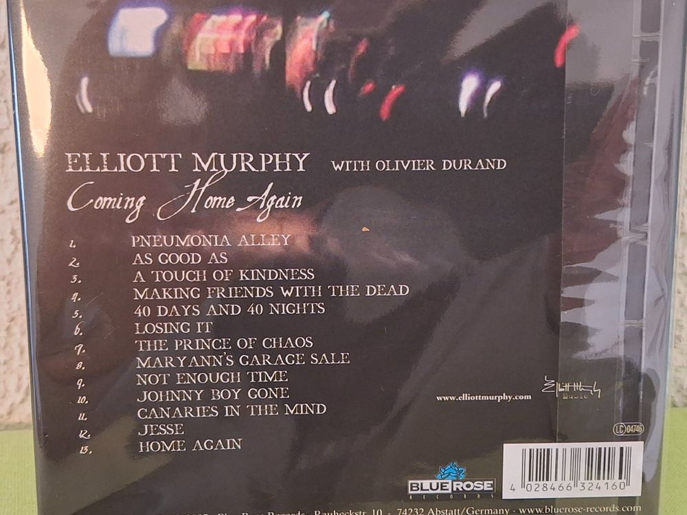 CD Elliott Murphy - Coming Home Again - NEU! 🛑 (Gebraucht) in Aarberg für CHF 6.6 – mit ...