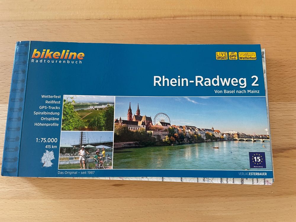 Bikeline Rhein Radweg 2+3+4 | Kaufen auf Ricardo
