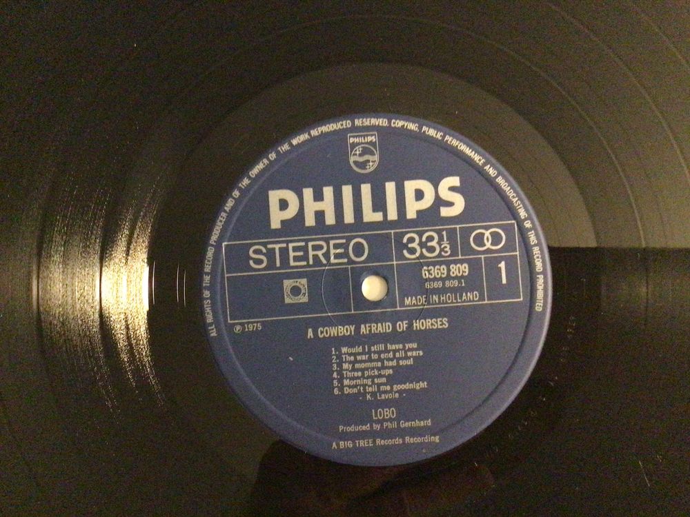 LOBO, A Cowboy afraid of Horses, LP,1975 (Gebraucht) in Steinach für ...